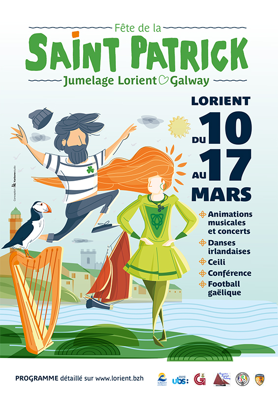 St-Patrick's Day / Gouel Sant-Padrig, Lorient - Emglev Bro an Oriant